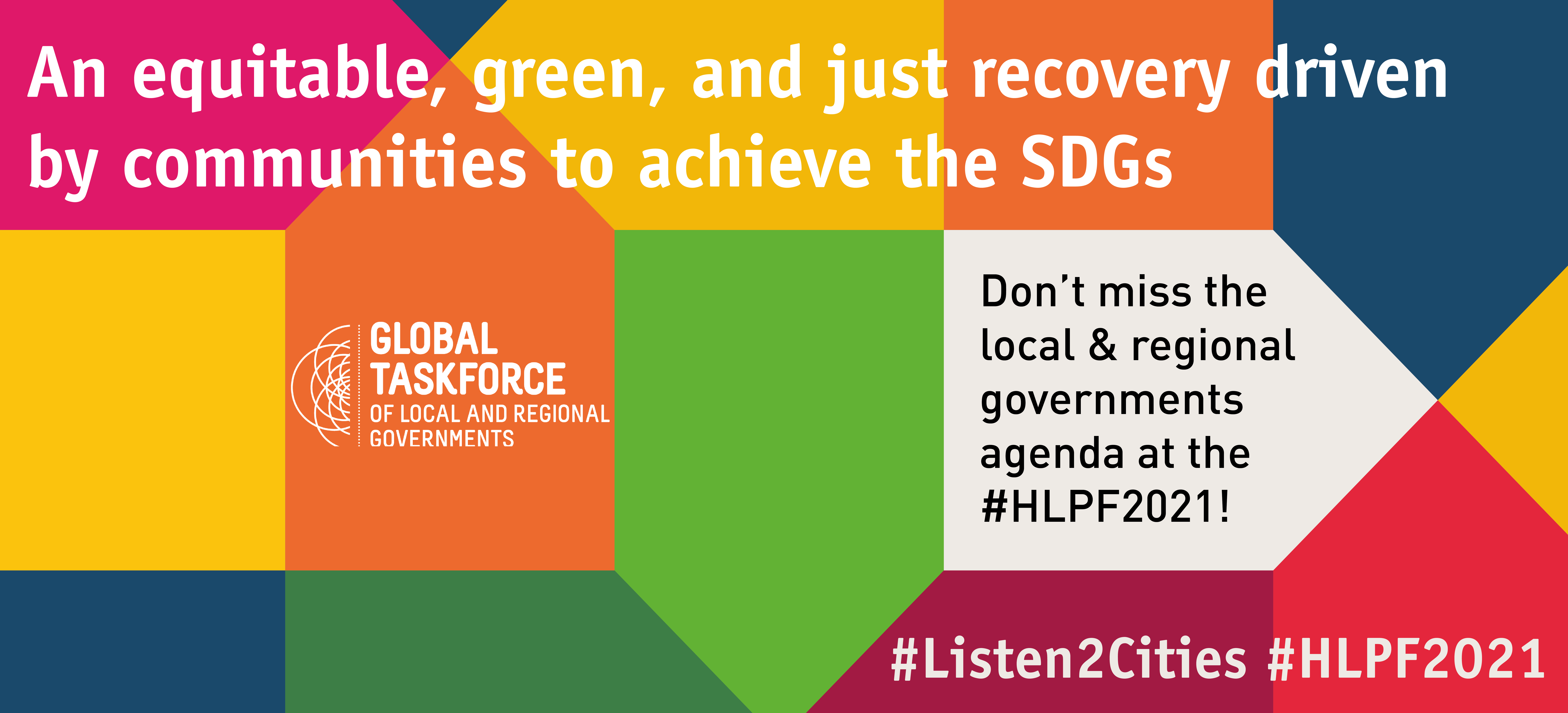 Global Taskforce of Local and Regional Governments Global Taskforce of Local and Regional Governments